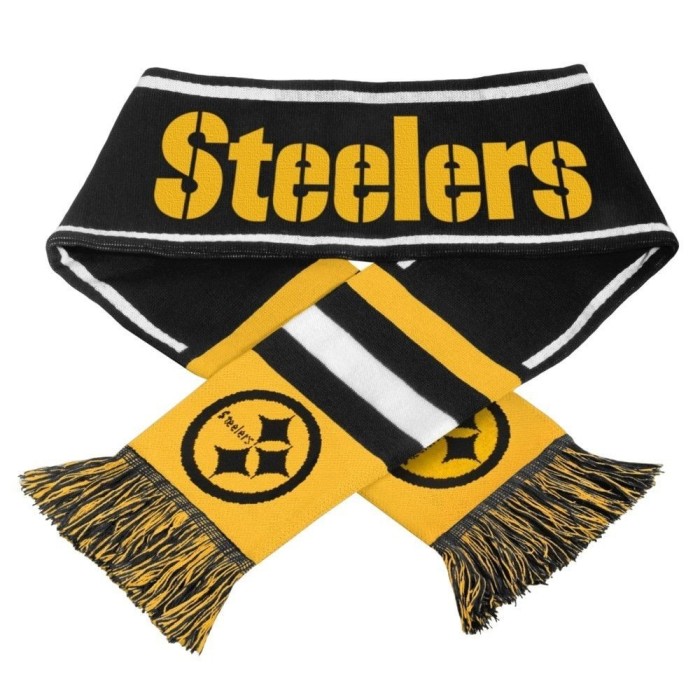 Pittsburgh Steelers NFL Acrylic Team Scarf | Steel City Collectibles