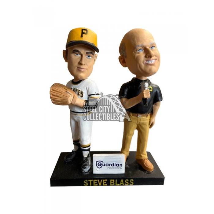Steve Blass Pittsburgh Pirates 60 Years Commemorative Player/Announcer ...