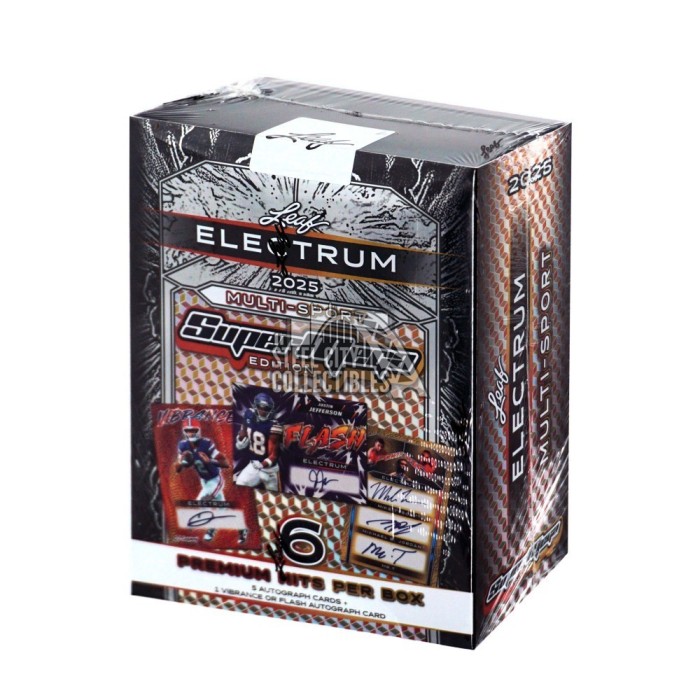 2025 Leaf Electrum Multi-Sport Super Mega Box Random Serial # Group ...