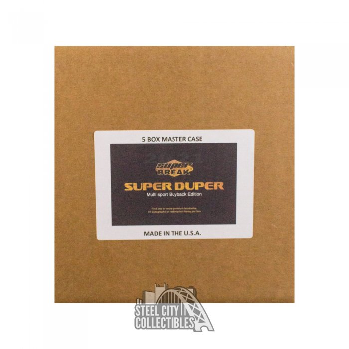 2021 Super Break Super Duper 5-Box Case | Steel City Collectibles