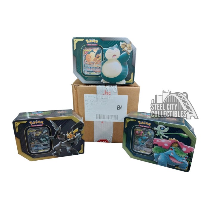 Pokemon Tag Team 9-Tin Case | Steel City Collectibles