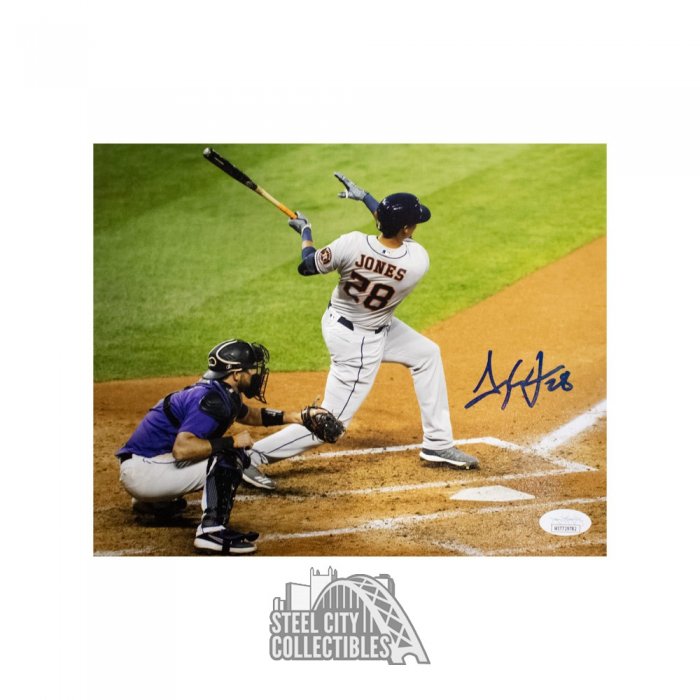 Taylor Jones Autographed Houston Astros 8x10 Photo - JSA COA ...