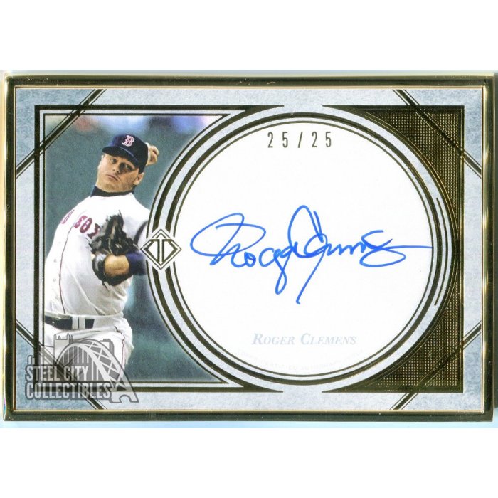 Roger Clemens 2018 Topps Transcendent Autographed Card 25/25 | Steel ...