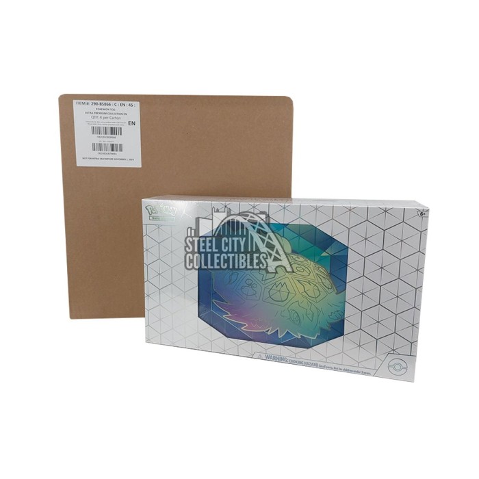 Pokemon Terapagos ex Ultra Premium Collection 4-Box Case | Steel City ...