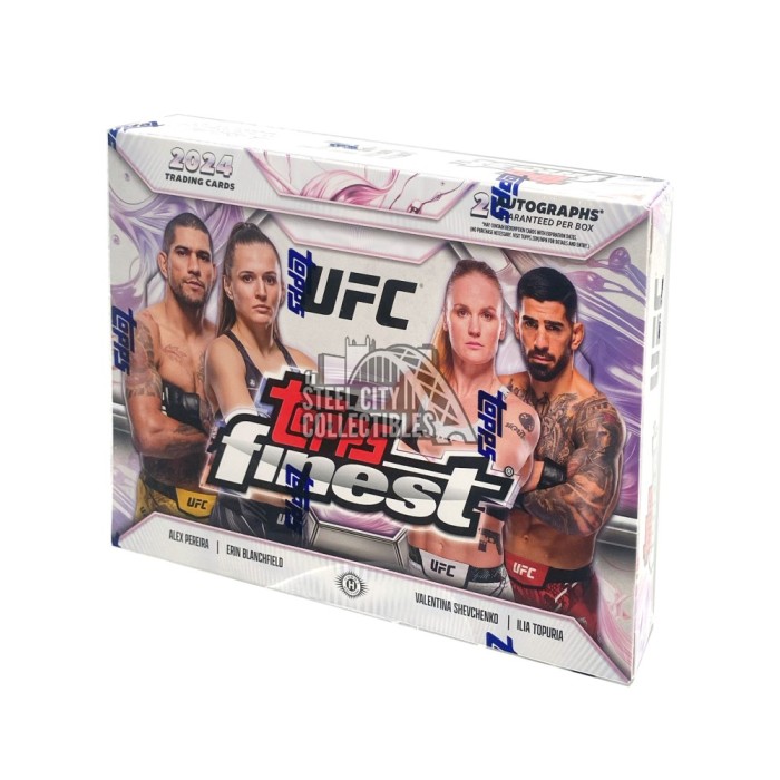 2024 Topps Finest UFC Hobby Box | Steel City Collectibles