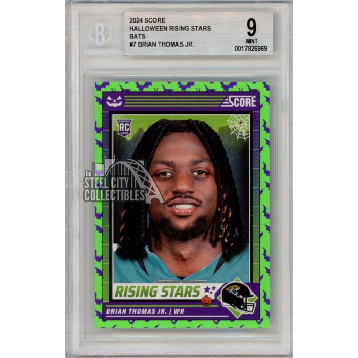 Brian Thomas 2024 Panini Score-A-Treat Bats Rookie Card #7 BGS 9 ...