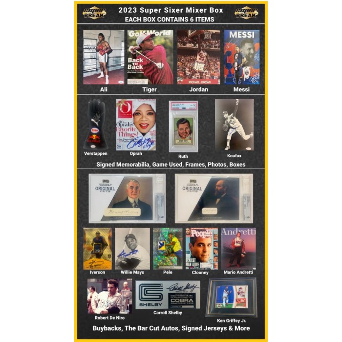 2023 Super Break Super Sixer Mixer Box | Steel City Collectibles