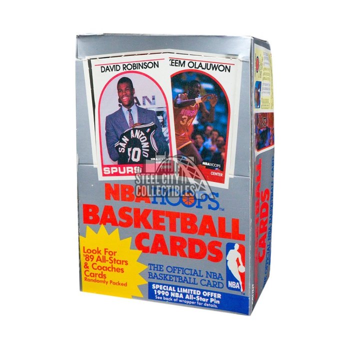 1989-90 NBA Hoops Series 1 Basketball Box | Steel City Collectibles