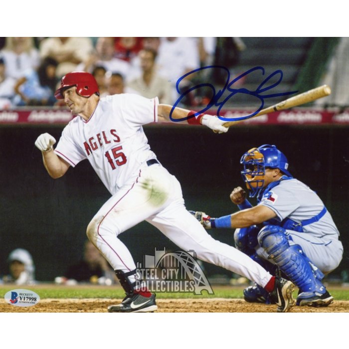 Tim Salmon Autographed Angels 8x10 Photo - BAS COA (Blue Ink) | Steel ...