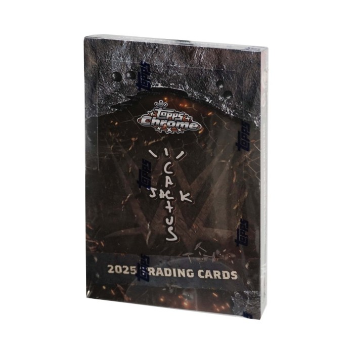 2025 Topps Chrome X Cactus Jack Travis Scott Edition WWE Wrestling Box ...