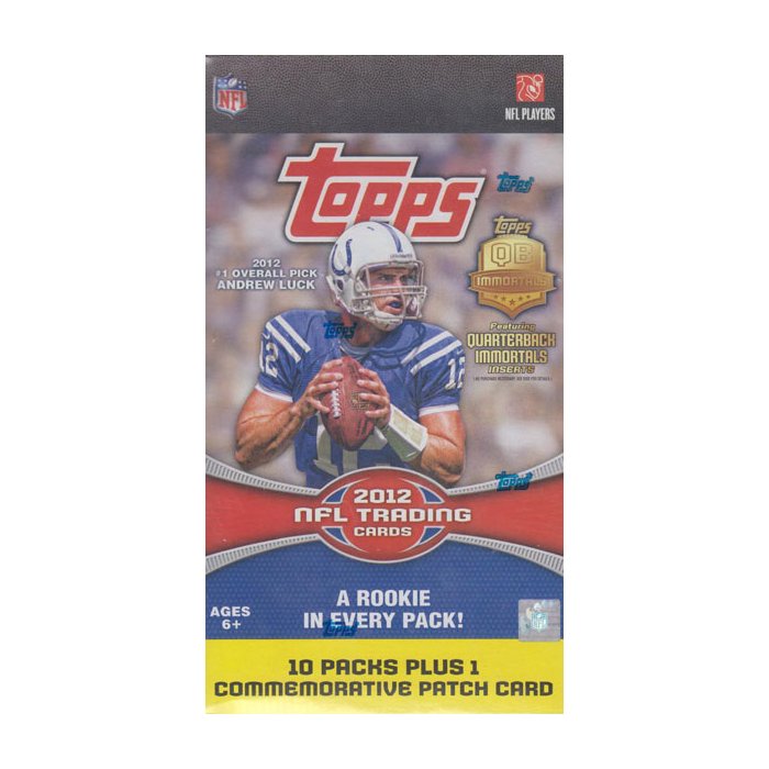 2012 Topps Football 10ct Blaster with Patch Card Included | Steel City ...