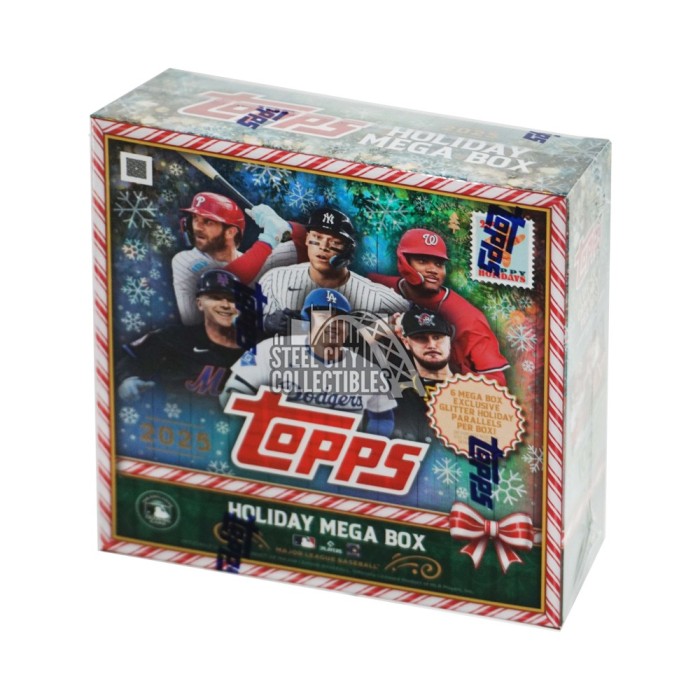 2025 Topps Holiday Baseball Mega Box | Steel City Collectibles