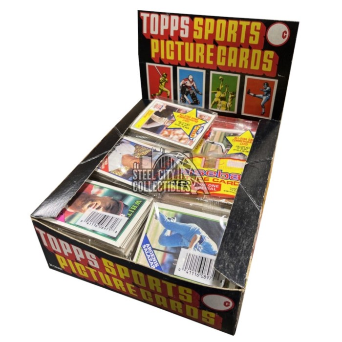 1988 Topps Baseball Rack Pack Box | Steel City Collectibles