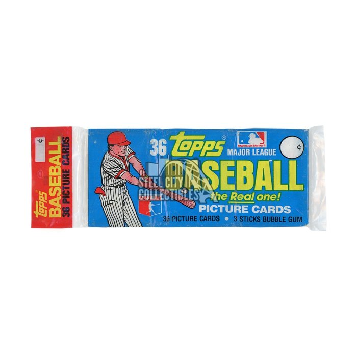 1981 Topps Baseball Grocery Rack Pack | Steel City Collectibles