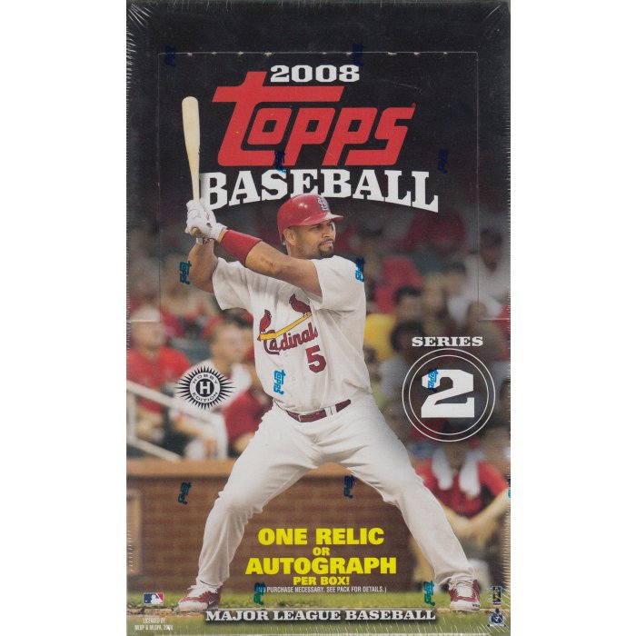 2008 Topps Series 2 Baseball Hobby Box | Steel City Collectibles