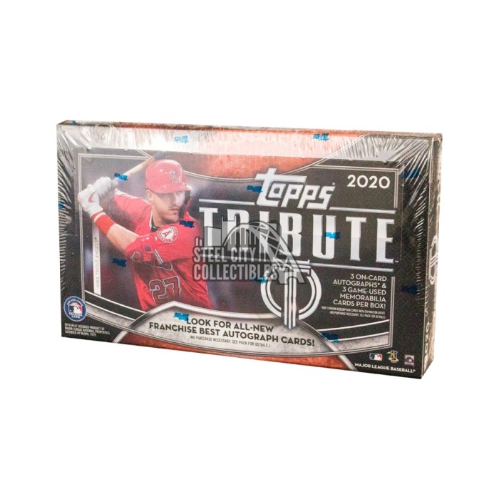 2020 Topps Tribute Baseball Hobby Box | Steel City Collectibles