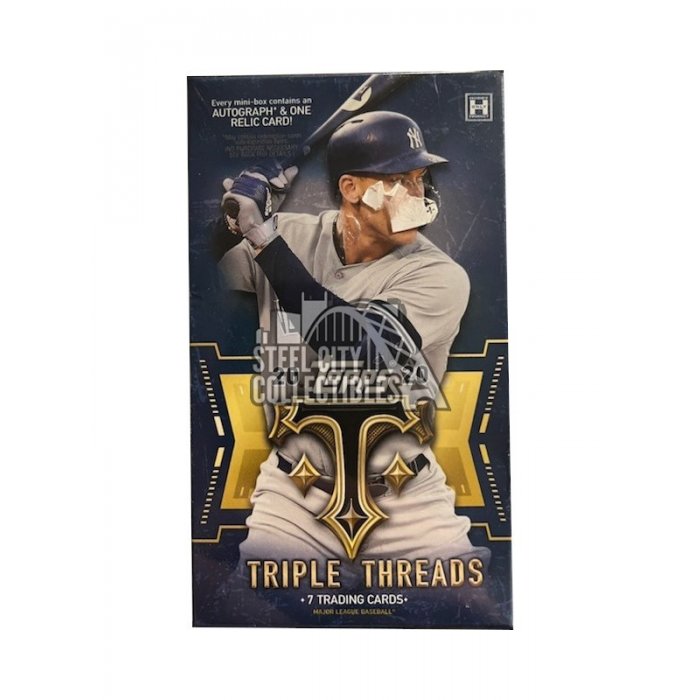 2020 Topps Triple Threads Baseball Hobby Mini Box | Steel City Collectibles