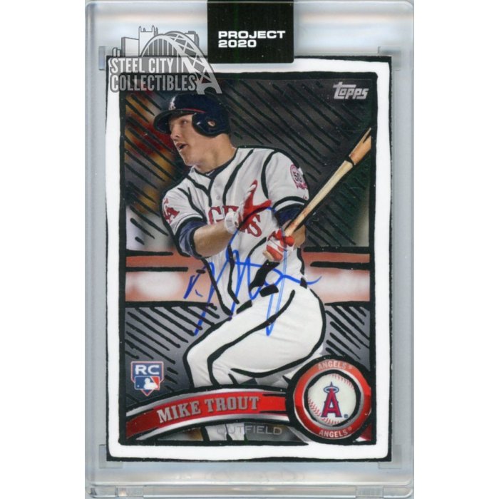 Mike Trout Topps Project 2020 Joshua Vides 2011 Topps Update Baseball ...