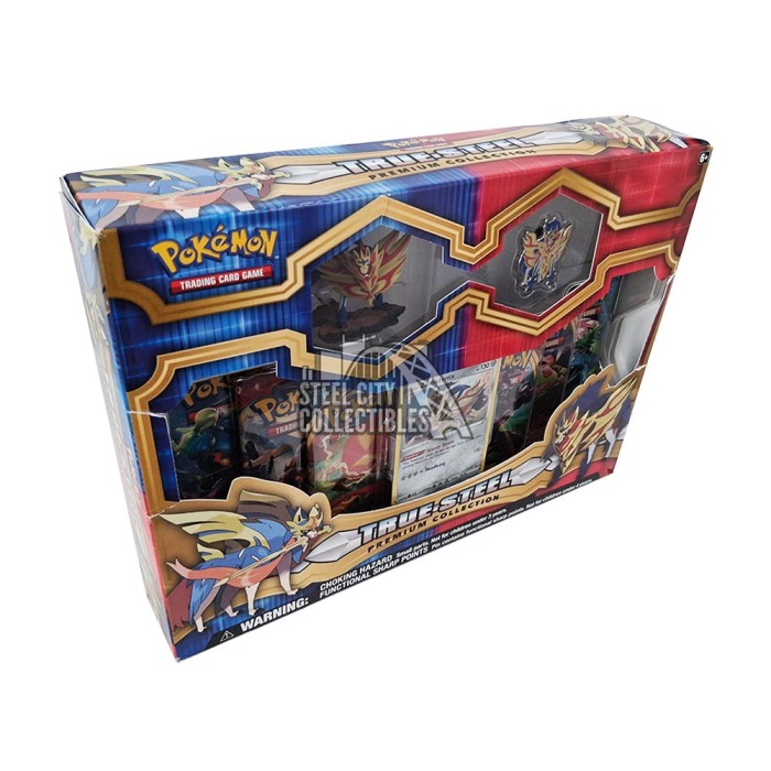Pokemon True Steel Zamazenta Premium Collection Box | Steel City ...