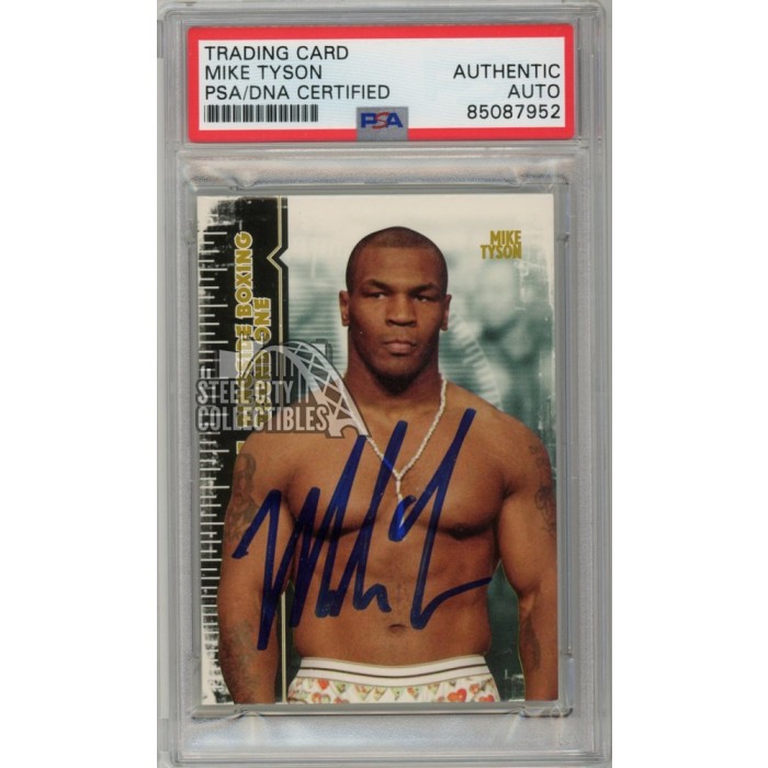 Mike Tyson 2010 Sport Kings Ringside Round One Gold Autograph Boxing ...