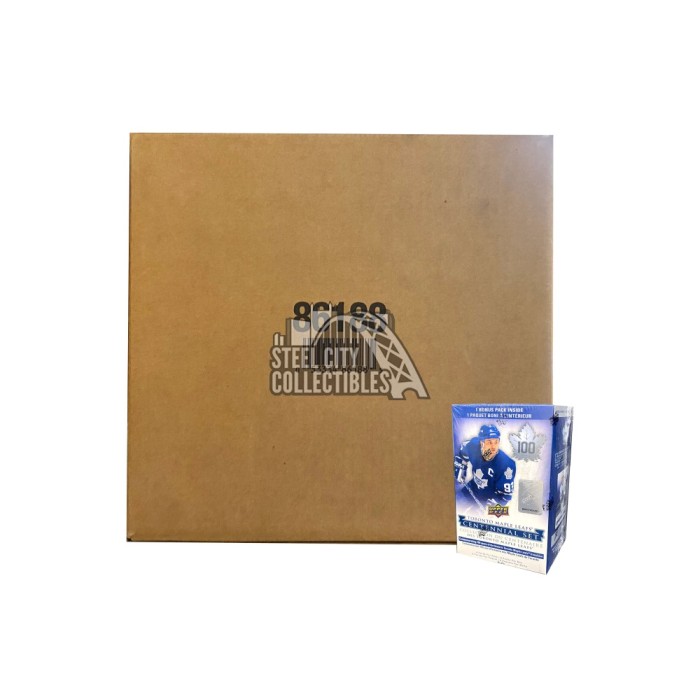 2017-18 Upper Deck Toronto Maple Leafs Centennial Hockey 8-Pack Blaster 20-Box Case | Steel City ...