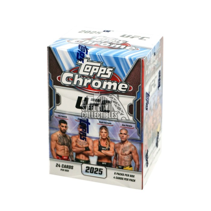 2025 Topps Chrome UFC Blaster Box | Steel City Collectibles