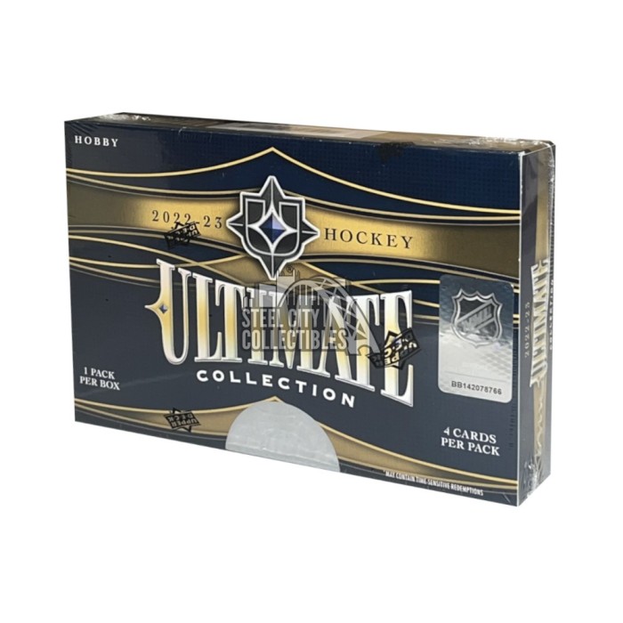 2022-23 Upper Deck Ultimate Collection Hockey Hobby Box | Steel City ...
