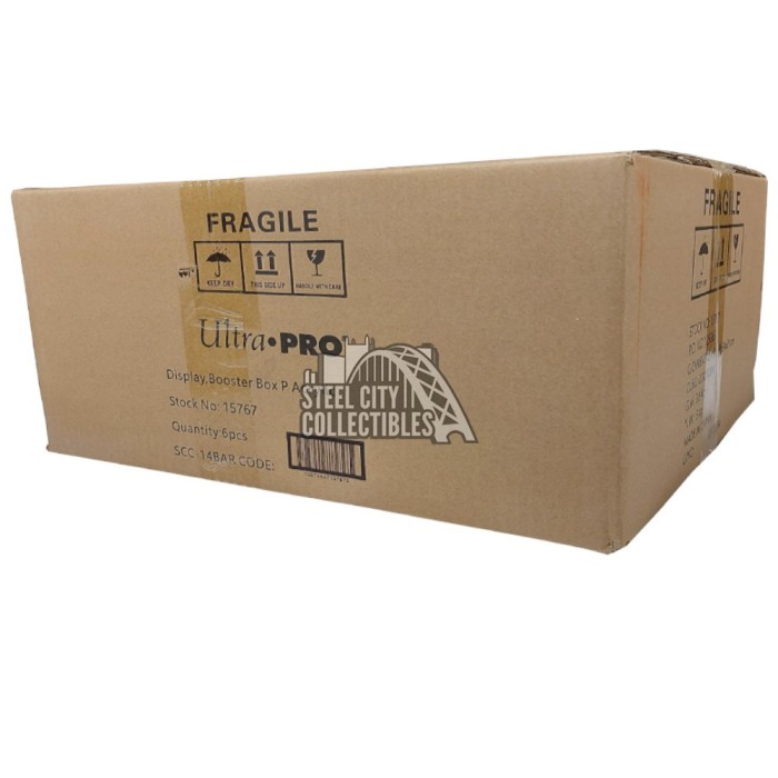 Ultra Pro Acrylic Booster Box Display for Pokemon 6-Box Case | Steel ...