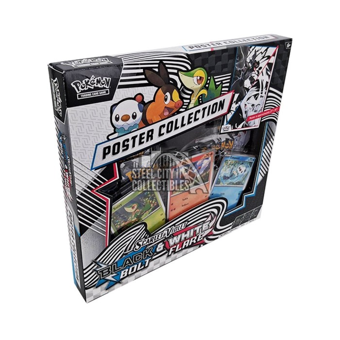 Pokemon Scarlet & Violet SV10.5 Unova Poster Collection Box | Steel ...