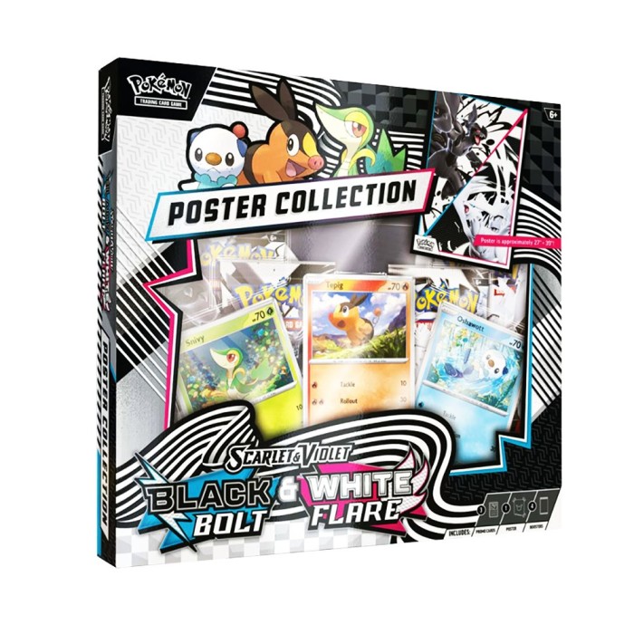 Pokemon Scarlet & Violet SV10.5 Unova Poster Collection 6-Box Case ...