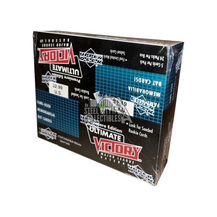 1999 Upper Deck Ultimate Victory Baseball 24-Pack Retail Box - Square ...
