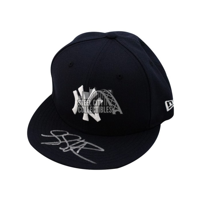 Luke Voit Autographed New York Yankees Baseball Cap - Fanatics | Steel ...