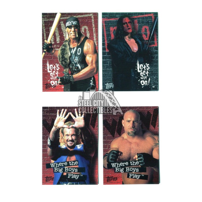 1998 Topps WCW/nWo 52-Card Promo Lot | Steel City Collectibles