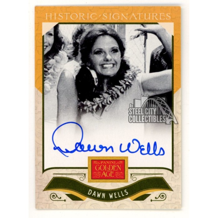 Dawn Wells 2012 Panini Golden Age Historic Signatures Autograph Card # ...