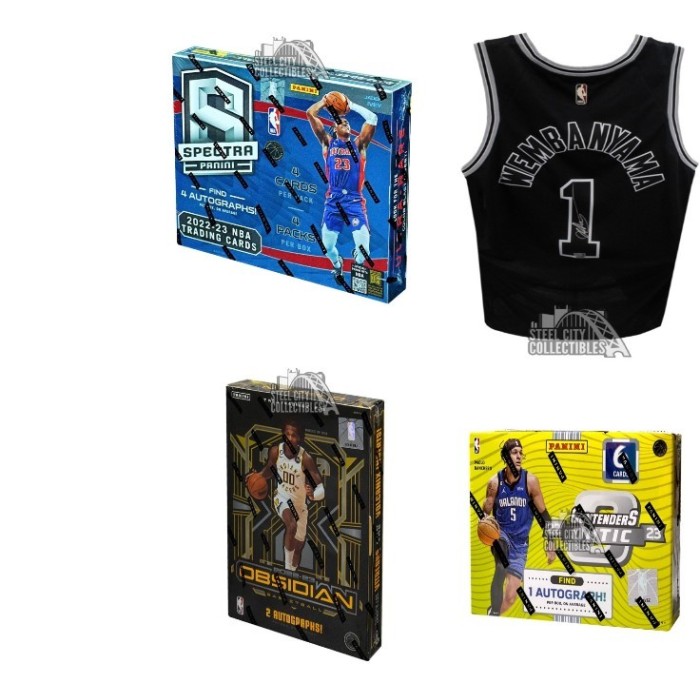 2022-23 Panini Spectra, Obsidian, & Optic Contenders Basketball Hobby ...