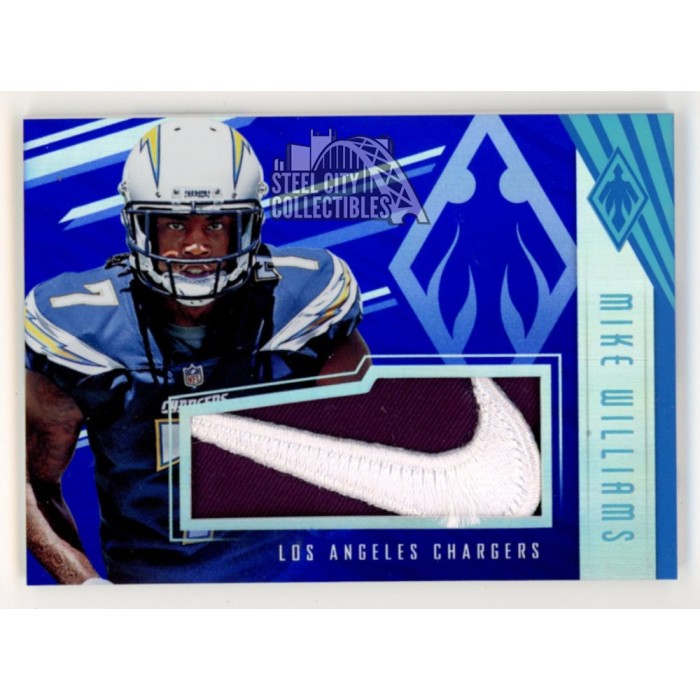 Mike Williams 2017 Panini Phoenix Nike Logo Patch Rookie Card #RJM-22 1 ...