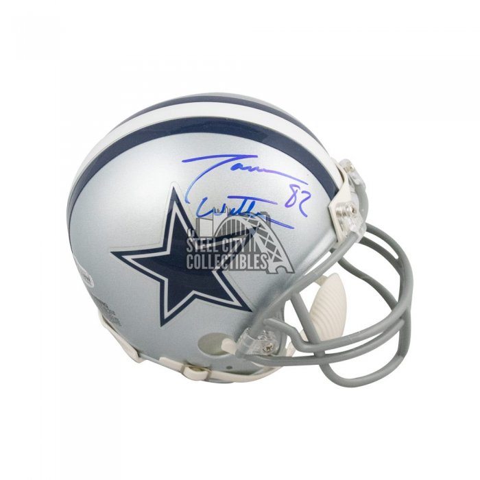 Jason Witten Autographed Dallas Cowboys Mini Football Helmet - BAS COA ...