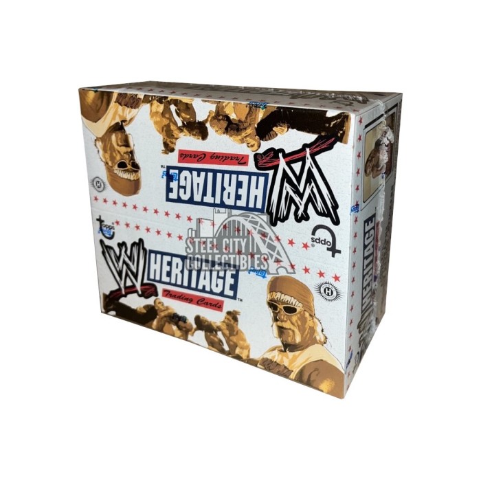 2005 Topps WWE Heritage Wrestling Hobby Box | Steel City Collectibles