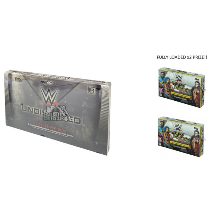 2021 Topps WWE Undisputed Wrestling Hobby Box Random Pack Group Break ...