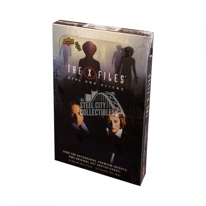 2019 Upper Deck The X-Files UFO's and Aliens Edition Hobby Box | Steel ...