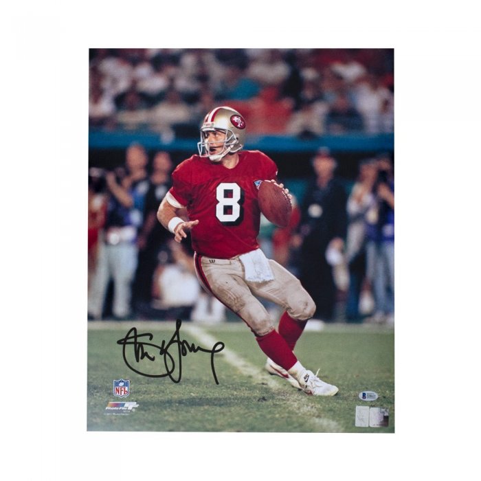 Steve Young Autographed San Francisco 49ers 16x20 Photo - BAS COA (A ...