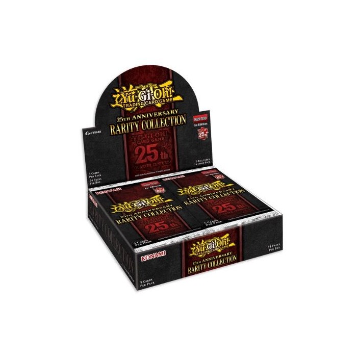 Yu-Gi-Oh! 25th Anniversary Rarity Collection Booster 12-Box Case ...