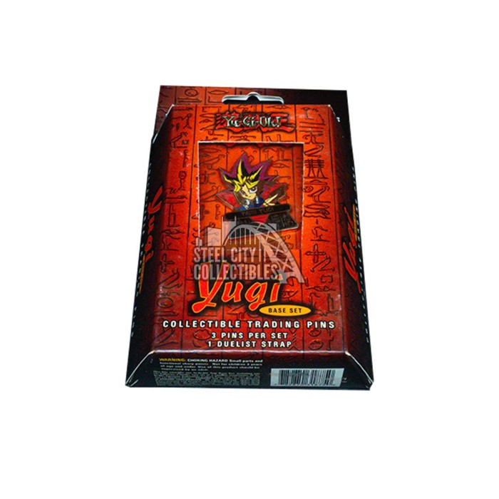 Yu-Gi-Oh! Collectible Trading Pins - First Edition Base Set Box *PLEASE ...