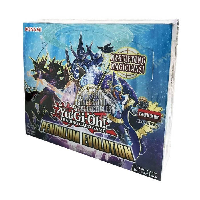 Yu-Gi-Oh! Pendulum Evolution 1st Edition Booster Box | Steel City ...