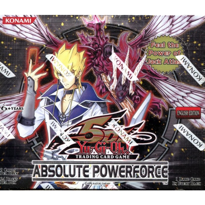 Konami Yu-Gi-Oh Absolute Powerforce Booster Box | Steel City Collectibles