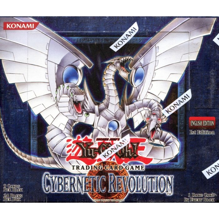 Upper Deck Yu-Gi-Oh Cybernetic Revolution 1st Edition Booster Box | Steel City Collectibles