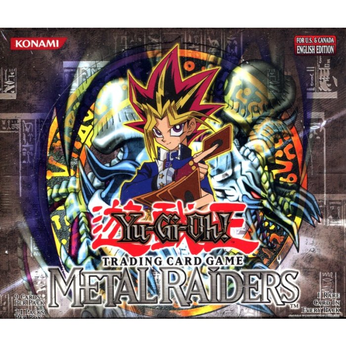 Upper Deck Yu-Gi-Oh Metal Raiders Unlimited Edition Booster Box | Steel ...