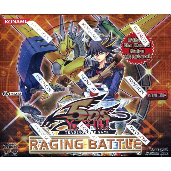 Konami Yu-Gi-Oh Raging Battle Unlimited Edition Booster Box | Steel City Collectibles