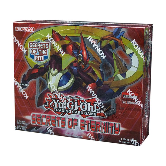 Konami Yu-Gi-Oh Secrets of Eternity 1st Edition Booster Box | Steel City Collectibles