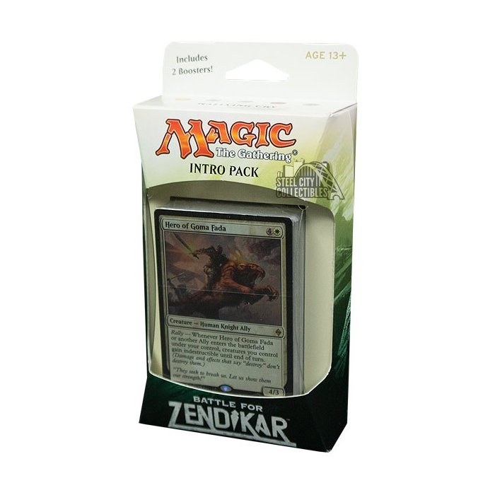 Magic the Gathering Battle for Zendikar Intro Pack | Steel City ...